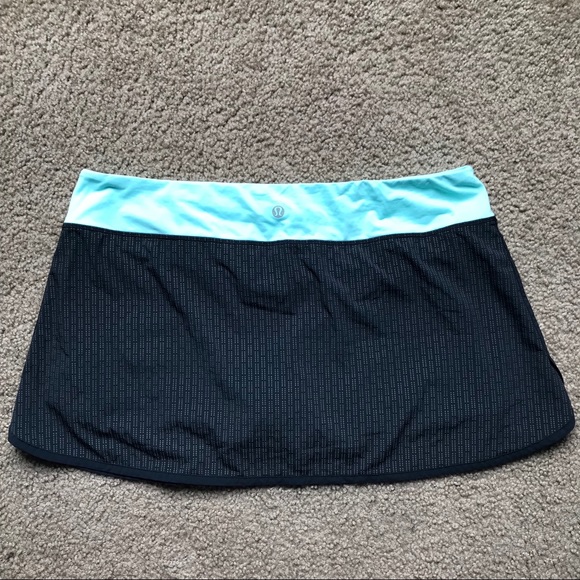 lululemon athletica | Skirts | Rare Lululemon Wet Dry Warm Reflective ...